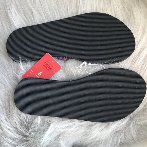 Mossimo Supply Co. | Shoes | Mossimo Rainbow Flip Flop Sandals Size 6 ...